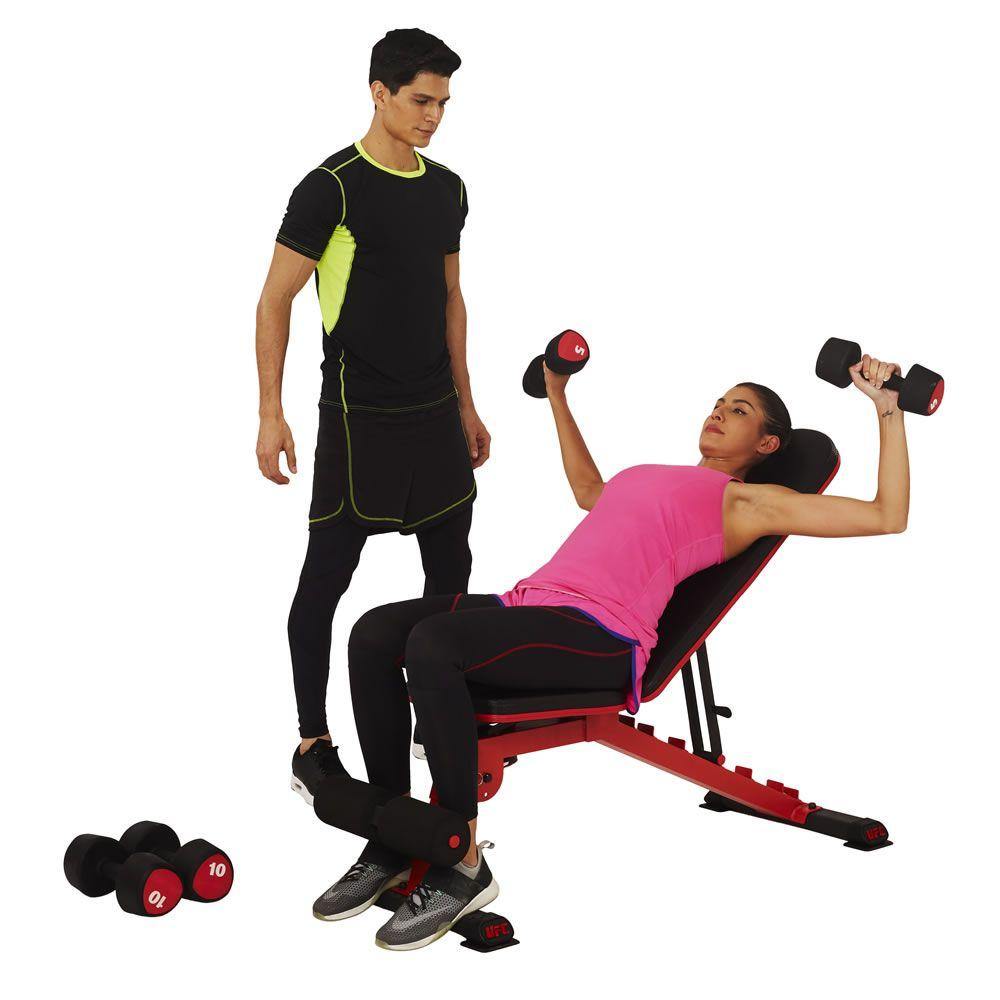 UFC Folding FID Bench | Folding Weight Bench – Spirit Combat Sports